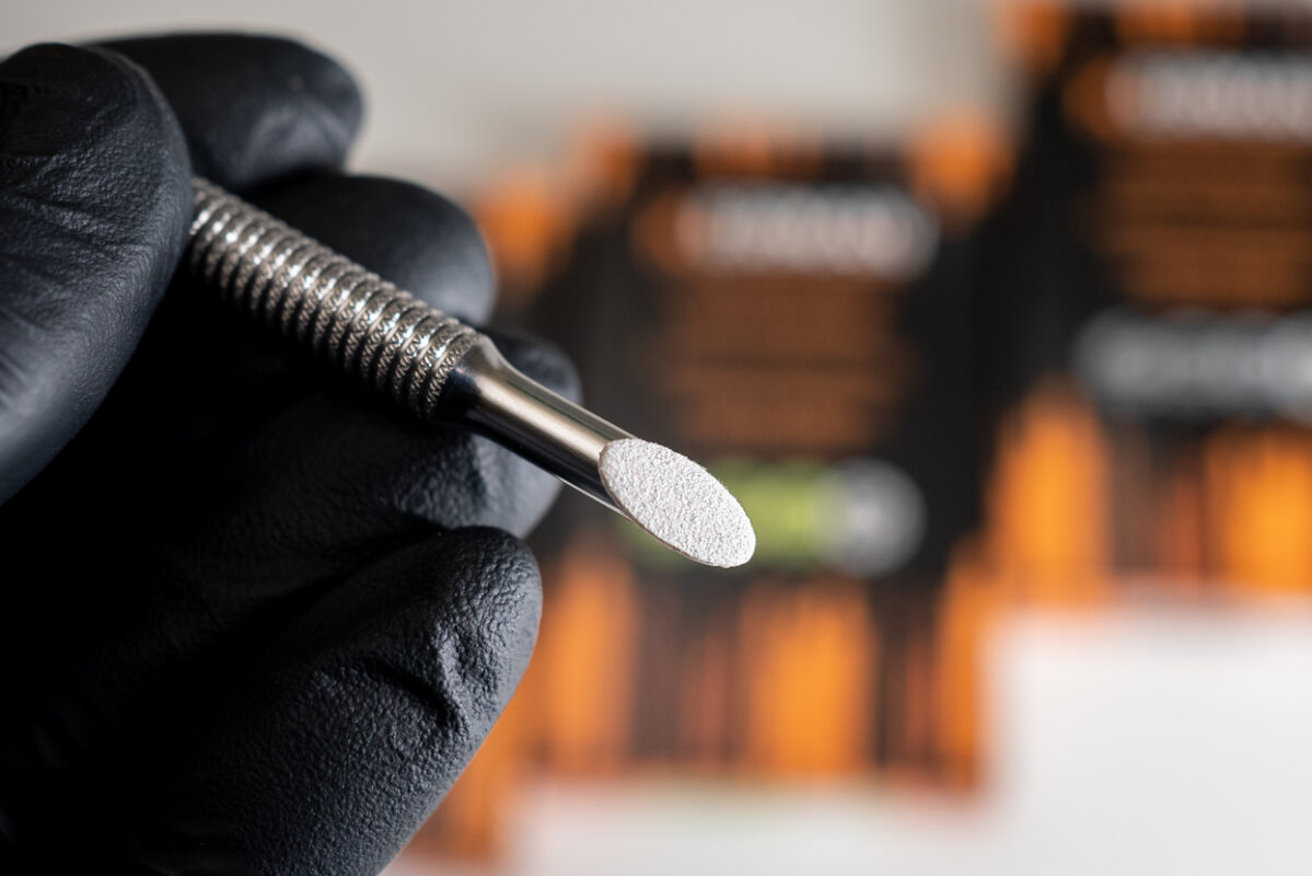 Kerman stainless steel orange stick pusher - Nail files and pedicure disc